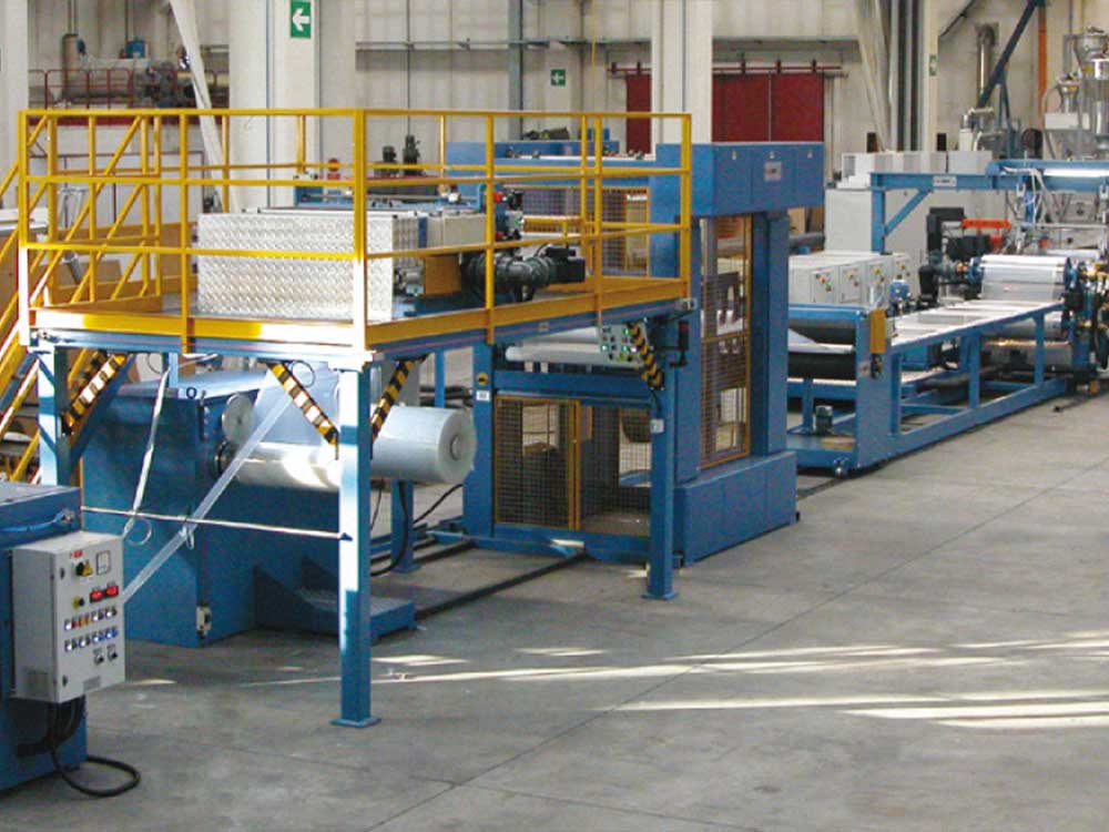 Extrusion lines for foils production - BG Plast